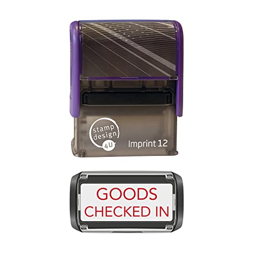 SD4U Imprint 12 Goods Checked In, Unchecked, Received, Passed, Returne ...