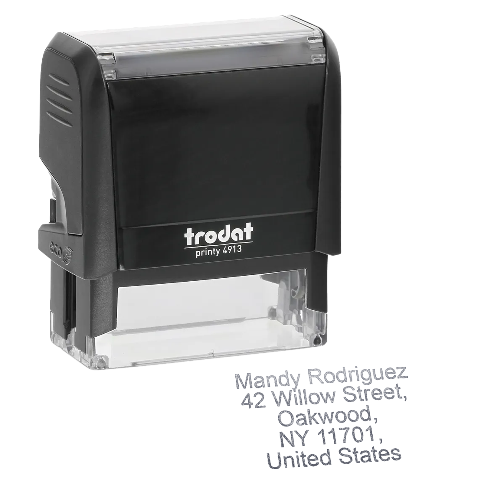 Trodat Printy 4913 | 5 Line Text Rubber Stamp | 58 x 22mm – Stamp Design 4U