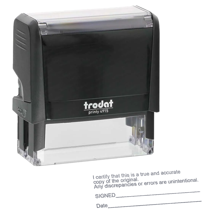 Personalised Text Stamps – Stamp Design 4U