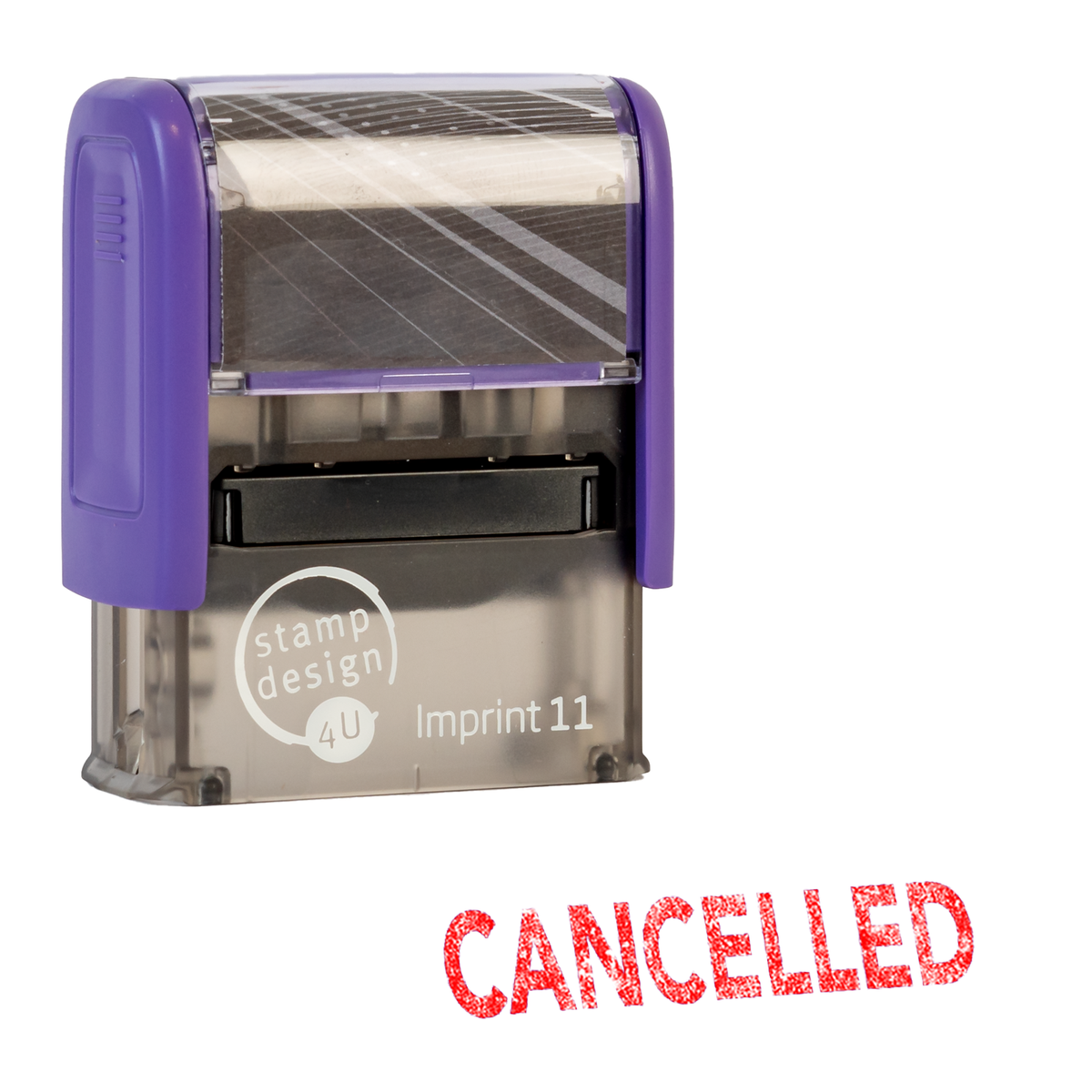 SD4U Imprint 11 CANCELLED Word Stamp | 38 x 14mm – Stamp Design 4U