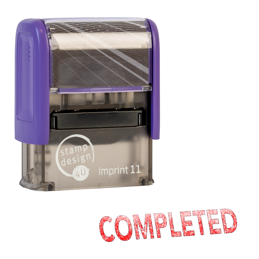 SD4U Imprint 11 COMPLETED Word Stamp | 38 x 14mm – Stamp Design 4U