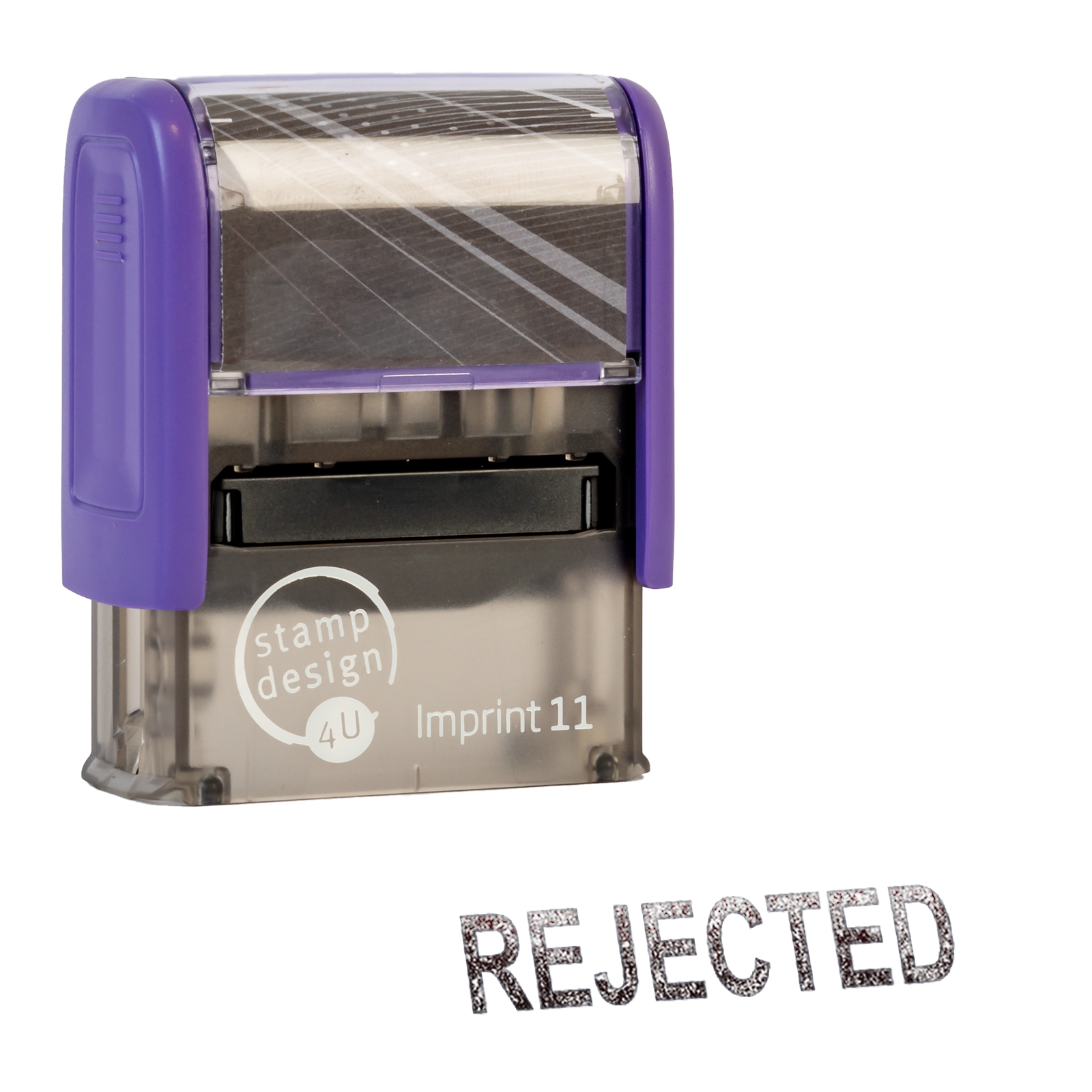 SD4U Imprint 11 REJECTED Word Stamp in 5 Ink Colours | 38 x 14mm ...