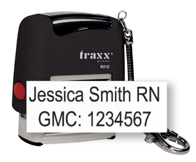 NHS Nurse's RGN Keyring Stamp – Stamp Design 4U